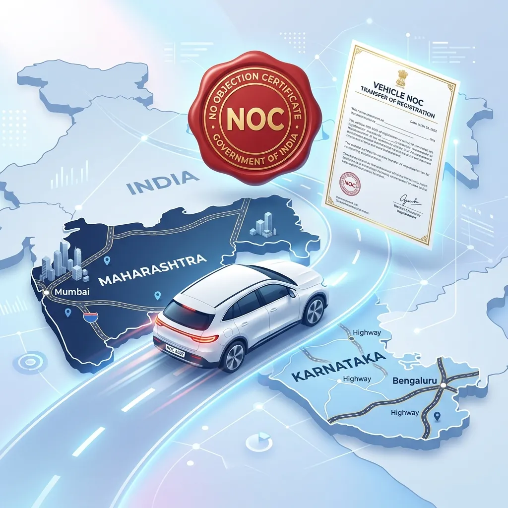 NOC for Vehicle Transfer to Another State (Form 28)